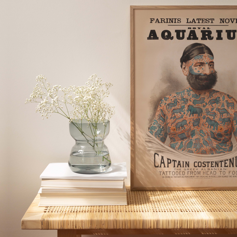 Captain Costentenus - Affiche de spectacle vintage